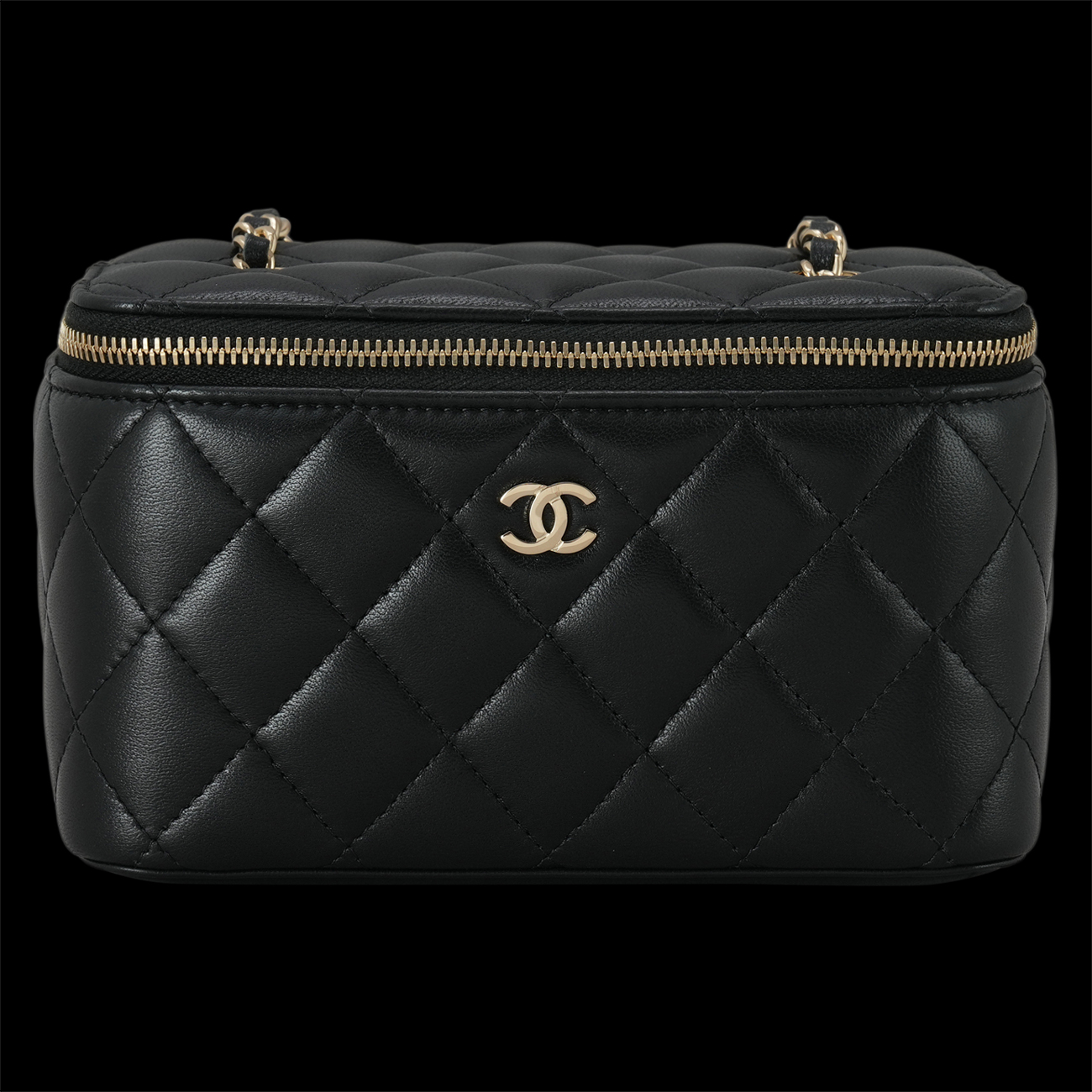 CHANEL(USED)샤넬 AP1341 램스킨 직사각 베니티 | 캉카스백화점