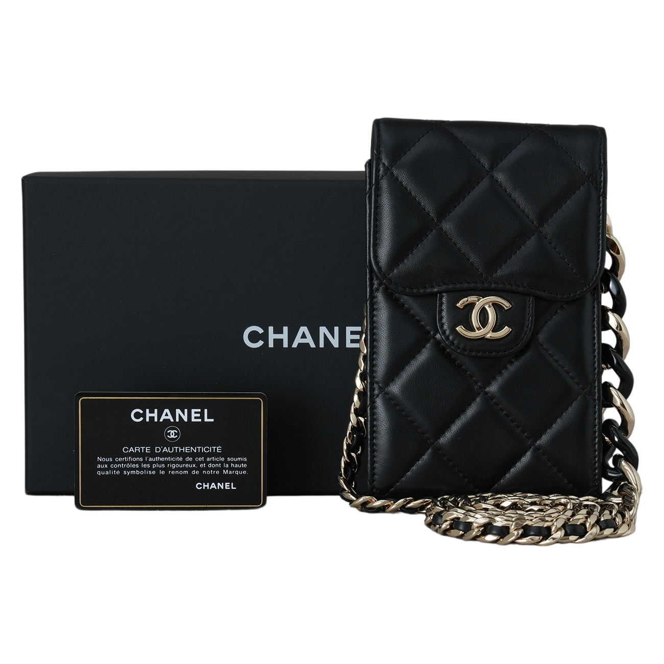 CHANEL(USED)샤넬 시즌 체인 폰홀더백 AP2379 | 캉카스백화점