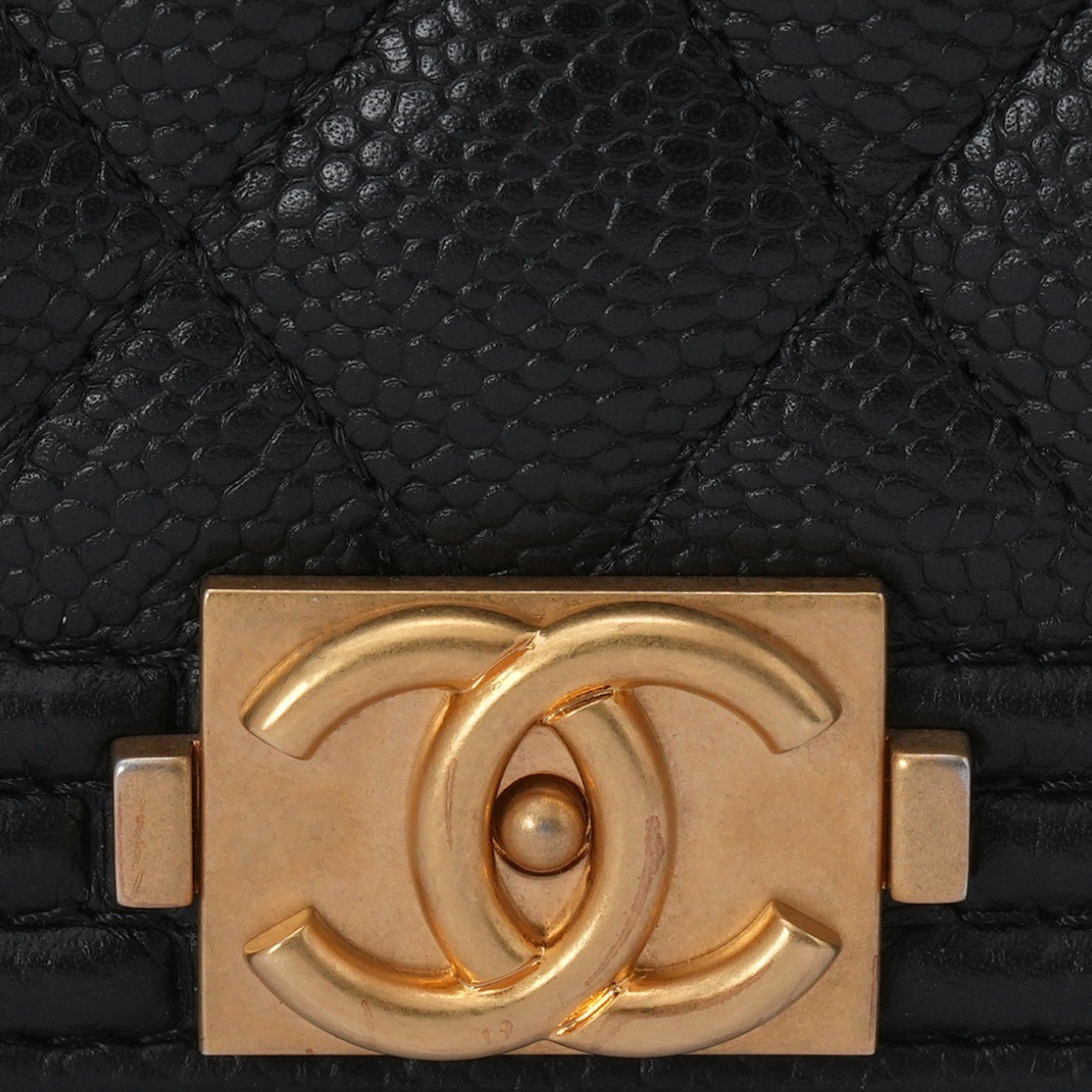 CHANEL(USED)샤넬 AP2205 캐비어 보이샤넬 WOC 블랙 금장 | 캉카스백화점