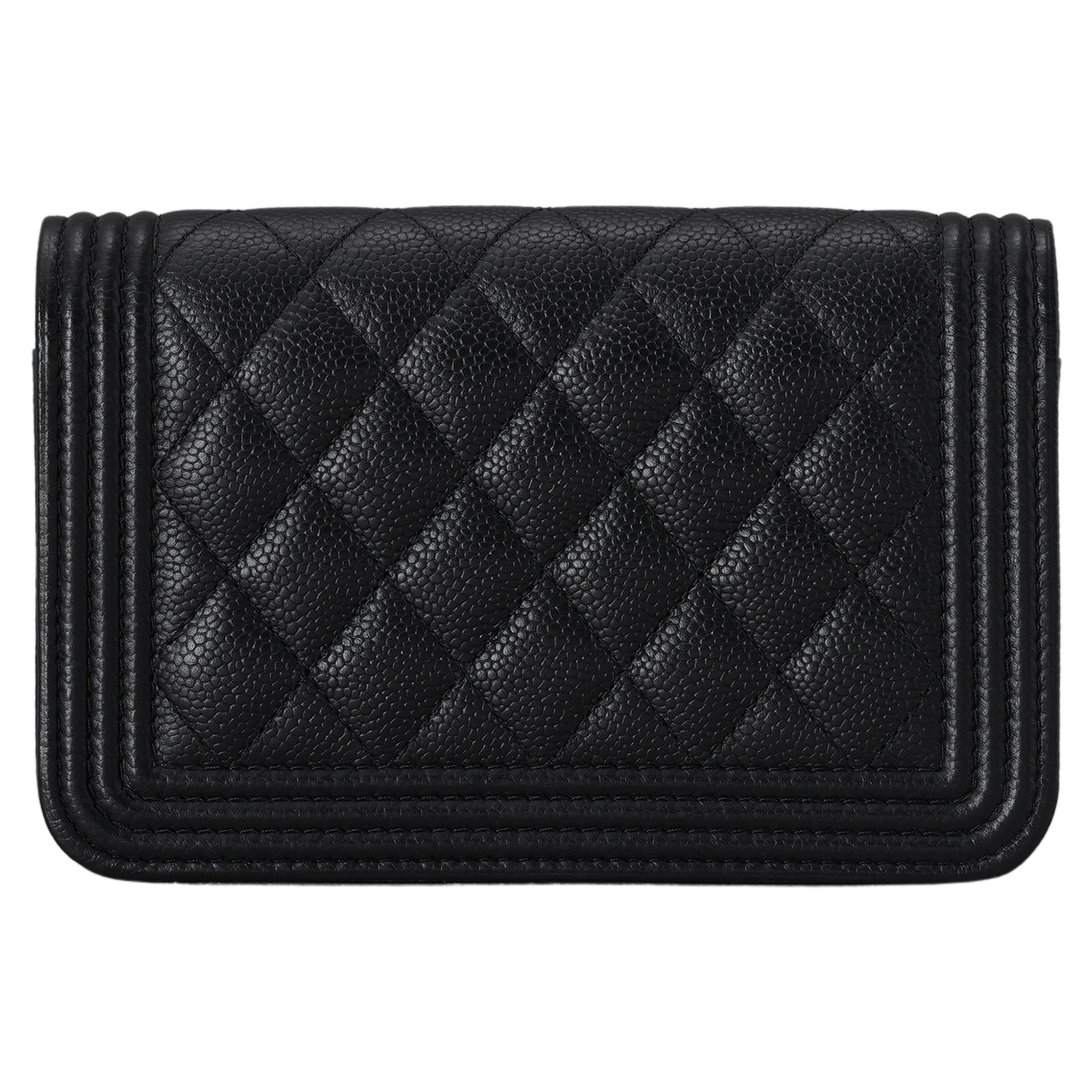 CHANEL(USED)샤넬 AP2205 캐비어 보이샤넬 WOC 블랙 금장 | 캉카스백화점