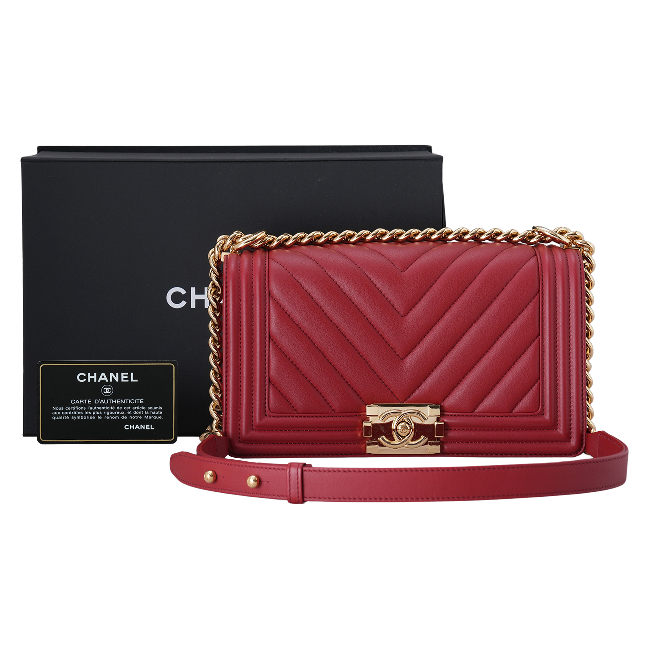 CHANEL(USED)샤넬 보이백 미듐 | 캉카스백화점